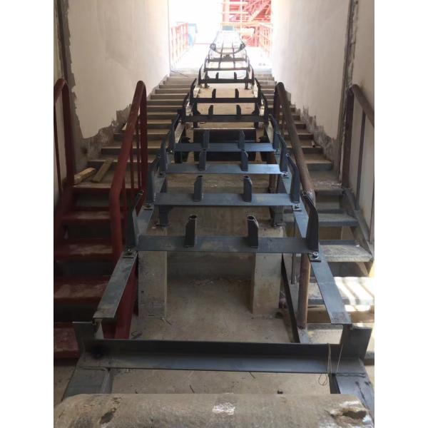 Quality Carbon Steel Conveyor Roller Bracket Frame Idler Support Structure For Belt for sale