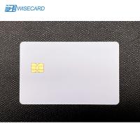 Quality PVC PET ABS Smart Card 4428 Chip Blank Contact IC Card CMYK Color for sale