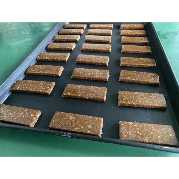 Quality 0.75kw Horizontal single row protein energy bars fruit dates bar extruder ​ for sale