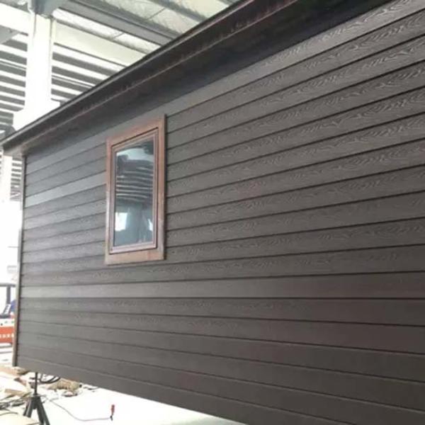 Quality Multiple Colors HDPE 219x26mm WPC Wall Cladding Exterior Decoration Material for sale