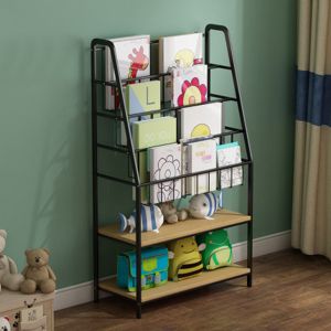 Quality LH Width 350mm Iron And Wood Shelves , Wood And Iron Bookshelf for sale