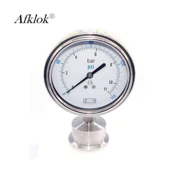 Quality Digital Gas Pressure Test Gauge Stainless Steel Sanitary Application With for sale