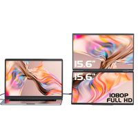 Quality 15.6 Inch Full HD 1920*1080 IPS Display Extender Type C Interface Laptop Triple for sale