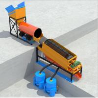 Quality Gold Washing Plant Alluvial Placer Ore Dressing Equipment for sale