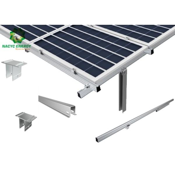 Quality Aluminum Solar Panel Mounting System Support Structure Ground Mount Screw Solar for sale