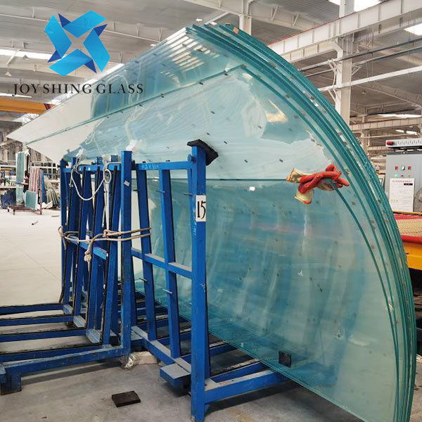 Quality Custom 10mm Curved Toughened Glass Bent Safety Toughened Glass for sale