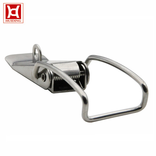 Quality Self Locking Galvanized Spring Loaded Toggle Latch Shockproof With Keyhole for sale