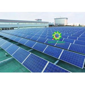 Quality Roof Penetration Free Ballasted Solar Mounting Systems Rail Equipped With Rubber for sale