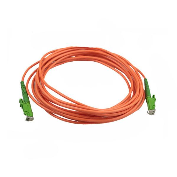 Quality E2000 APC To LC Duplex Patch Cord 10m Single Mode Fiber Patch Cable OS2 for sale