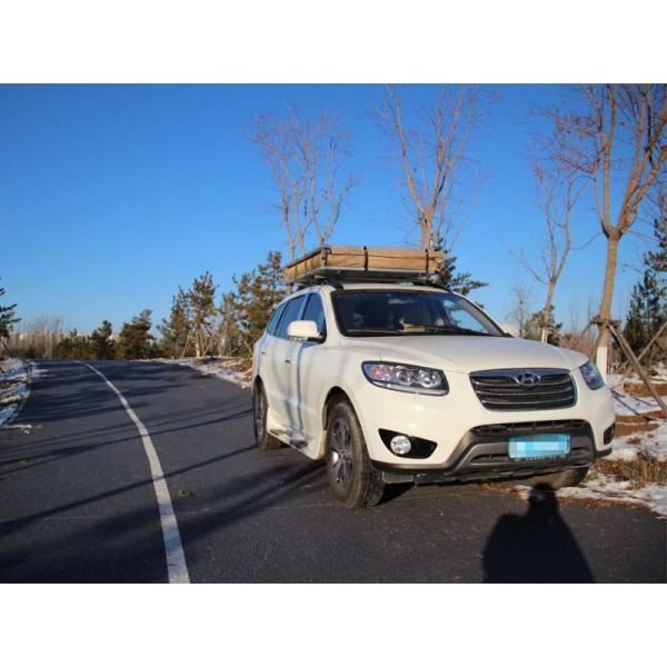 Quality Extension Folding 4x4 Roof Top Tent With Stainless Steel Pole Material for sale