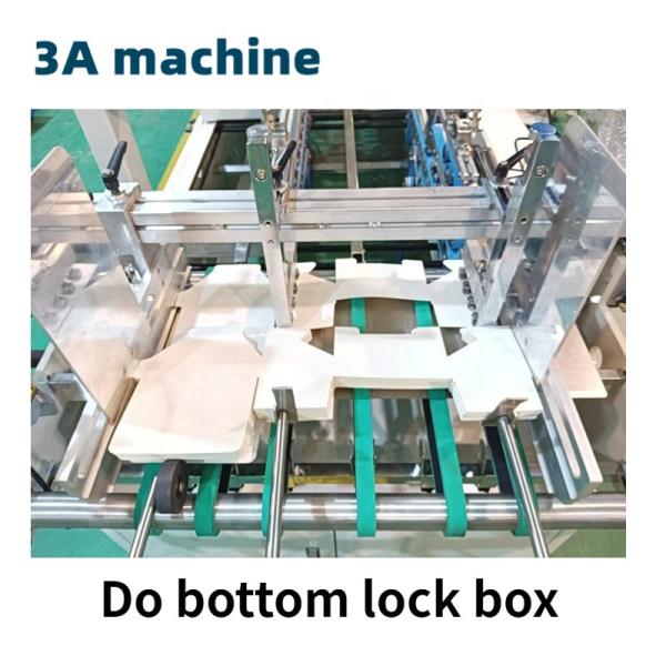 Quality Automatic Bottom Lock Folder Gluer for Precise Folding and Pasting in 10*1.2*1 for sale