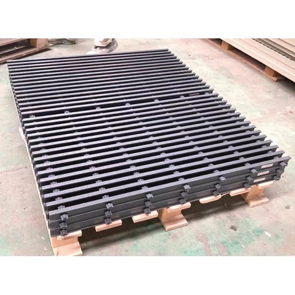 Quality Anti-Slip GFRP FRP Trench Grate with Technique Pultruded Fiberglass Panel for sale