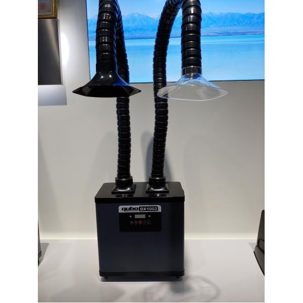 Quality Lightweight 200W Solder Fume Extractor With Double Suction Arms for sale