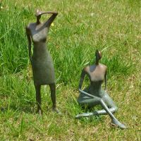 Quality Realistic Bronze Monumental Statues Outdoor Bronze Contemporary Sculpture for sale