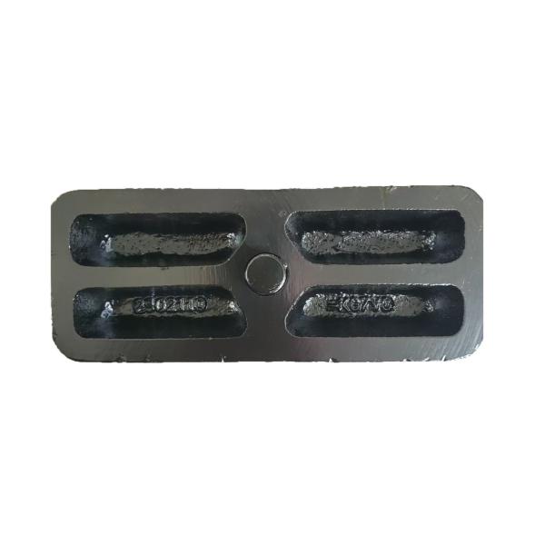 Quality Chassis Cast Iron Parts Cushion Block  Supporting Device Corrosion Resistance for sale