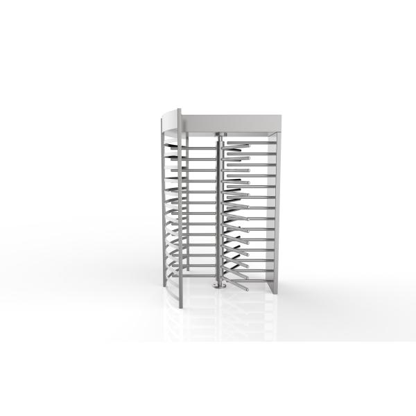Quality Stainless Steel Full Height Pedestrian Turnstiles AC220V Employee Entrance Turnstile for sale