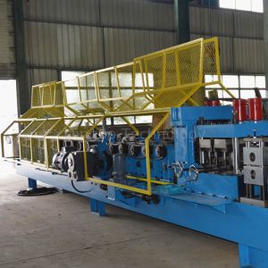 Quality Customized Steel Z Purlin Roll Forming Machine PLC Control High Performance for sale