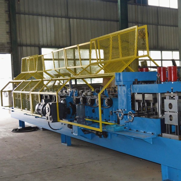 Quality Customized Steel Z Purlin Roll Forming Machine PLC Control High Performance for sale