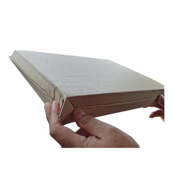 Quality Recycled A4 Size Eco Friendly Rigid Mailers Corrugated Cardboard Envelope Box for sale