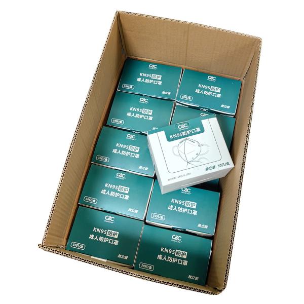 Quality 5-Story Structure Disposable Facemask KN95 Personal Protective Non Woven N95 for sale