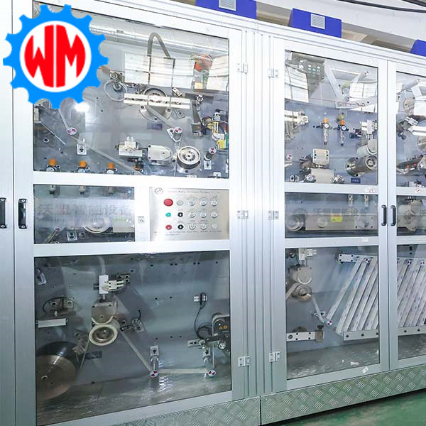 Quality 2025 New Full Servo Baby Diaper Making Machine PLC Control wiht Packaging System for sale