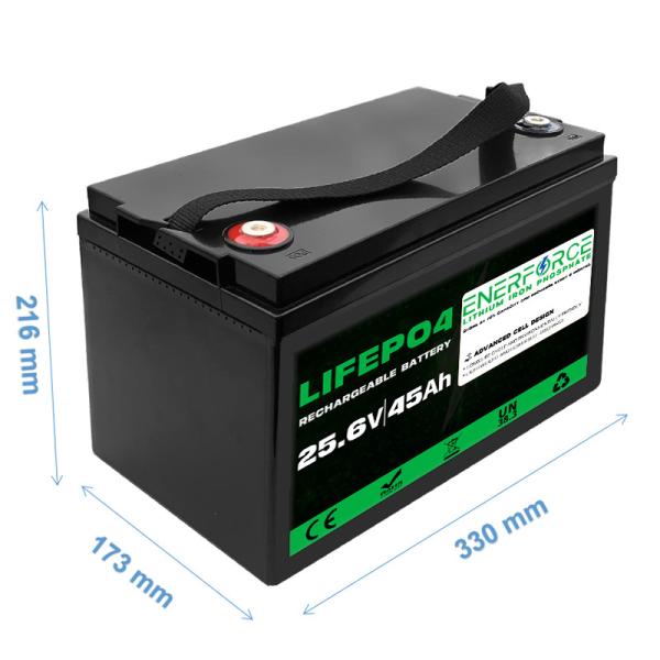 Quality Club Car Golf Cart Battery 45AH 24V Lithium Phosphate Battery for sale