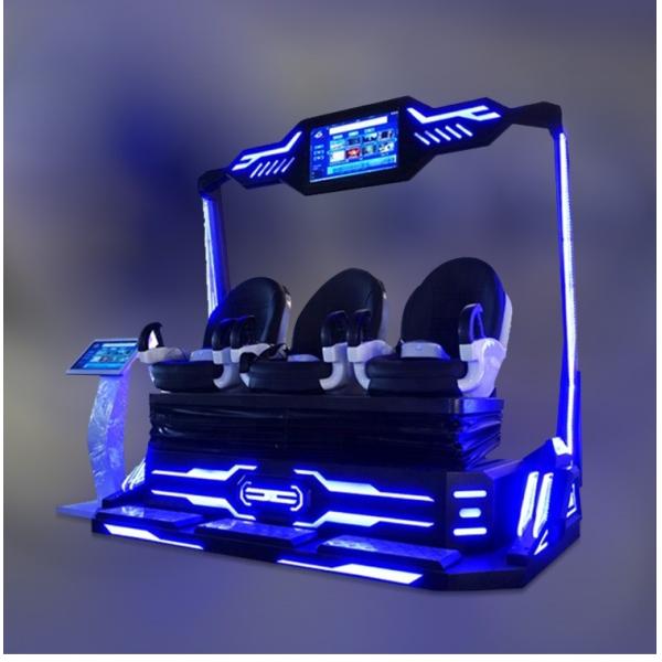 Quality 3 Chairs Egg Vr Cinema CE Certified Industrial Grade For Entertainment for sale