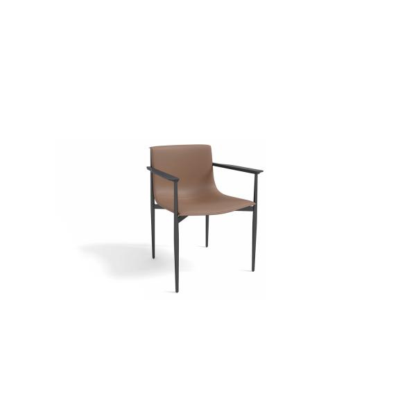 Quality Comfortable Contemporary Dining Room Chairs S-Spring Plywood Seating for sale