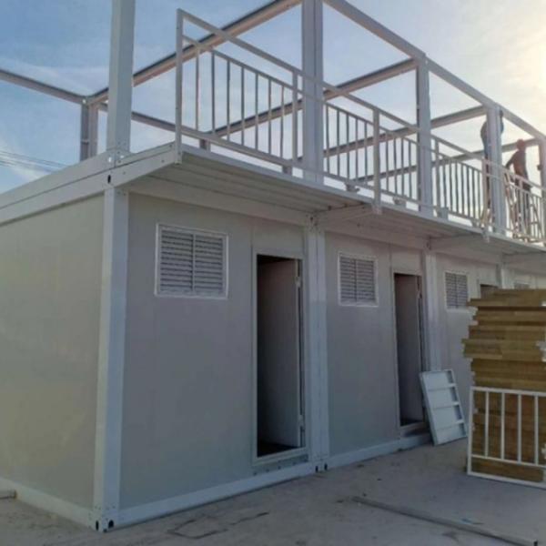 Quality Easy Installation Movable Residence Prefab Container House 20FT 40FT Prefab Fold for sale