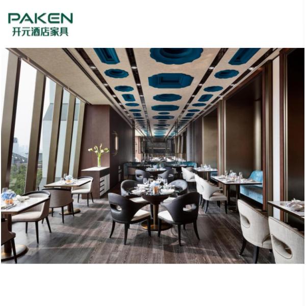 Quality Custom Commercial Furniture One Stop Solution Hotel Dining Chair Table for sale