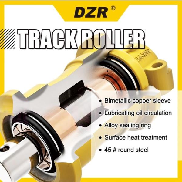 Quality Hardness HRC50-58 EC210 Top Roller Excavator for EC240 Carrier Roller Assembly for sale