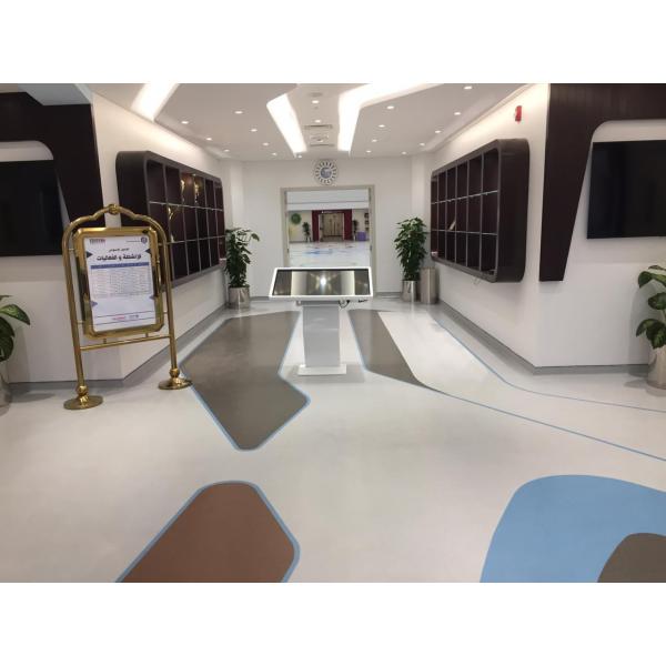 Quality IR Touch Interactive Floor Standing Kiosk High Brightness 50/60HZ For All for sale