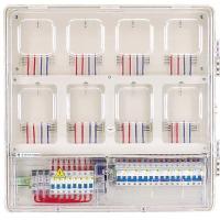 Quality IP44 Single Phase Electric Meter Cabinet Exterior Modular High Mechanical for sale