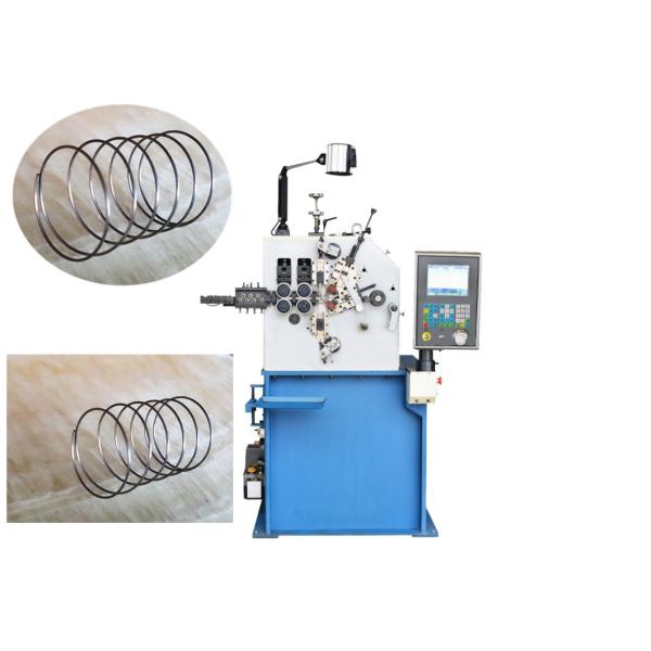 Quality 0.4 - 2.0mm Material Spring Wire Machine With CNC Computer System And Cutting Tools for sale