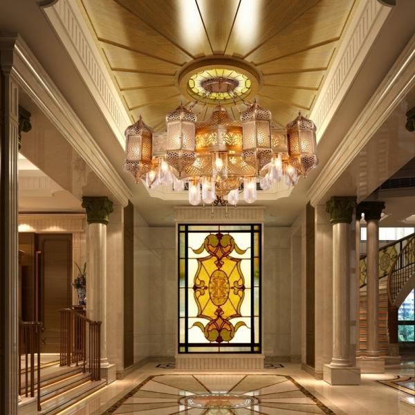 Quality Decorative Handmade Copper Chandelier Lighting Copper Light Chandelier for sale