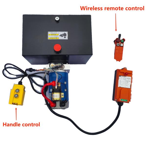 Quality 110 Volt Hydraulic Power Pack Pump Power Unit Horizontal Installation for sale