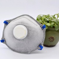 Quality Earloop Type FFP2 Disposable Mask , Breathable Valved Dust Mask for sale