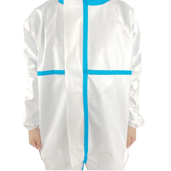 Quality Medical Disposable Coverall Suit 65gsm for sale