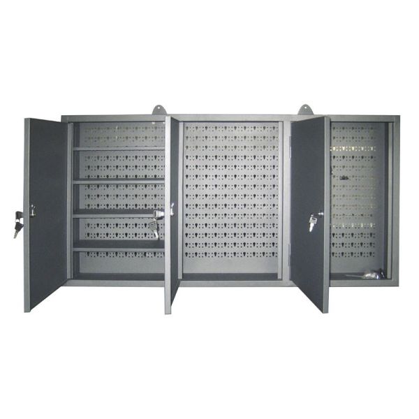 Quality Steel Lockable 1180mm Wall Mounted Tool Storage Cabinets for sale