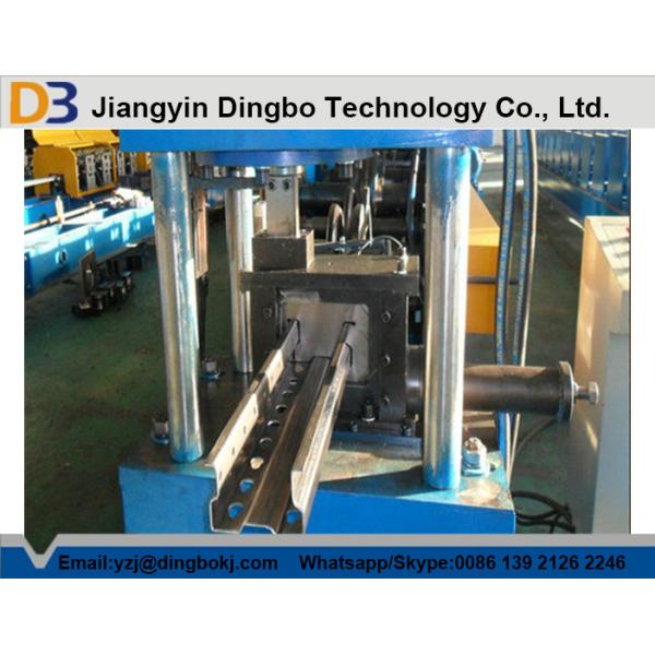 Quality Cr12 Cutter 15m/Min Rack Shelf Roll Forming Machine for sale