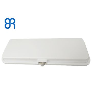 Quality Vehicle Management Long Range RFID Antenna Gain 12dBic Linear Polarization White for sale