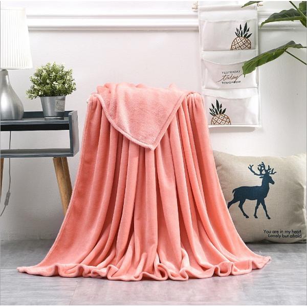Quality Anti-Static Super Soft MINI SIZE Microfiber Flannel Fleece Throw Blanket for for sale