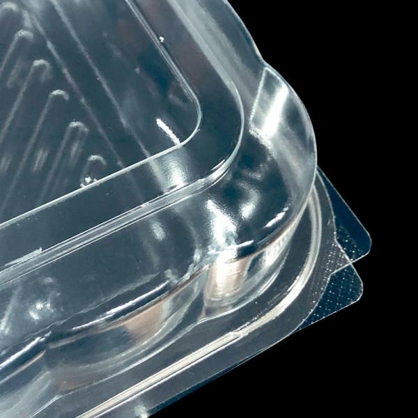 Quality Direct Customized PET Blister Clamshell Packaging for Bakery Food Clear and for sale