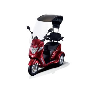 Quality Red Electric Mobility Scooter 60V 20Ah Lead - Acid Battery 40km Travel Range For for sale