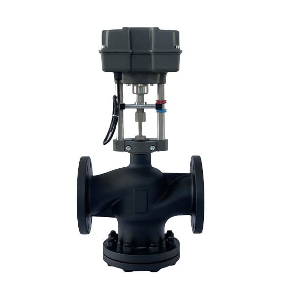Quality AC24V Electric Temperature Control Valve For Plate Heat Exchanger Automatic for sale