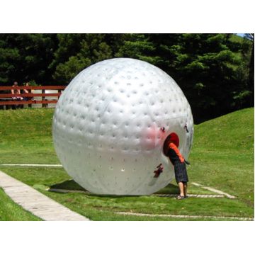 Quality Attractive Seashore Inflatable Water Running Ball With EN14960 3.0m x 2.0m Size for sale