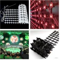 Quality Outdoor Flexible LED Mesh Curtain P50mm IP66 9000Hz Refresh Rate for sale