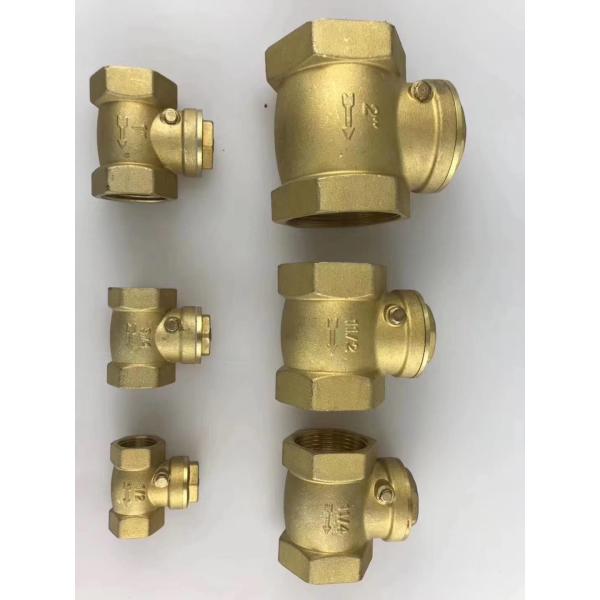 Quality DN50 Water Brass Check Valve Block Reverse Flow for sale
