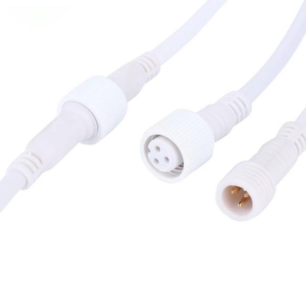 Quality Power Industrial Cable 2 Core 30cm OD5.0mm Waterproof for sale