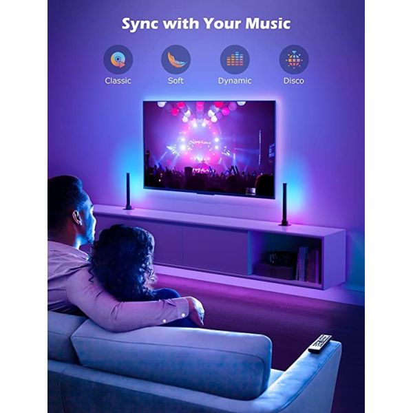 Quality RGB Smart LED Ambient Bar Light App Control For Gaming Table Bedroom for sale
